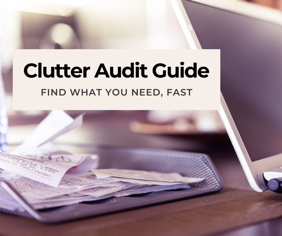 Individual Clutter Audit Guide [Printable]